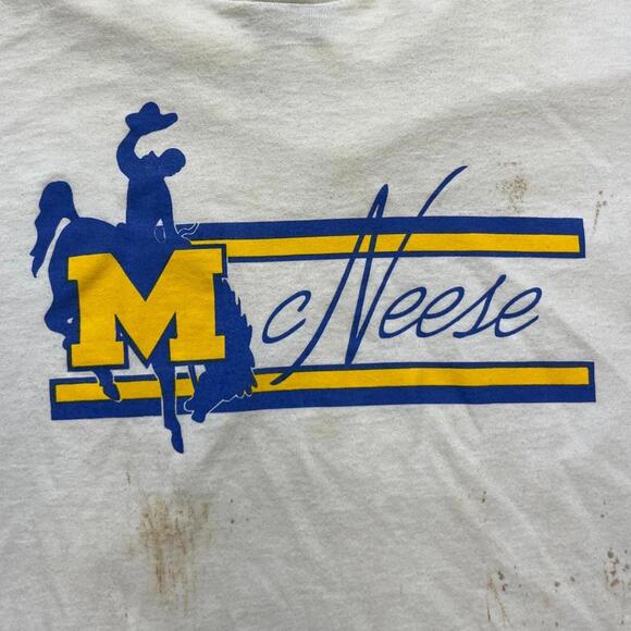 Shirts | Vintage Mcneese Preowned Xl Team Tshirt | Poshmark